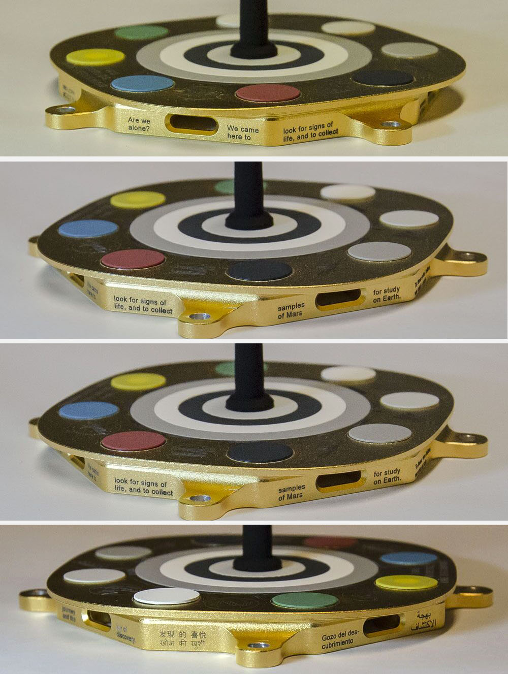 Onboard Calibration Igneous Targets For The Mars Science
