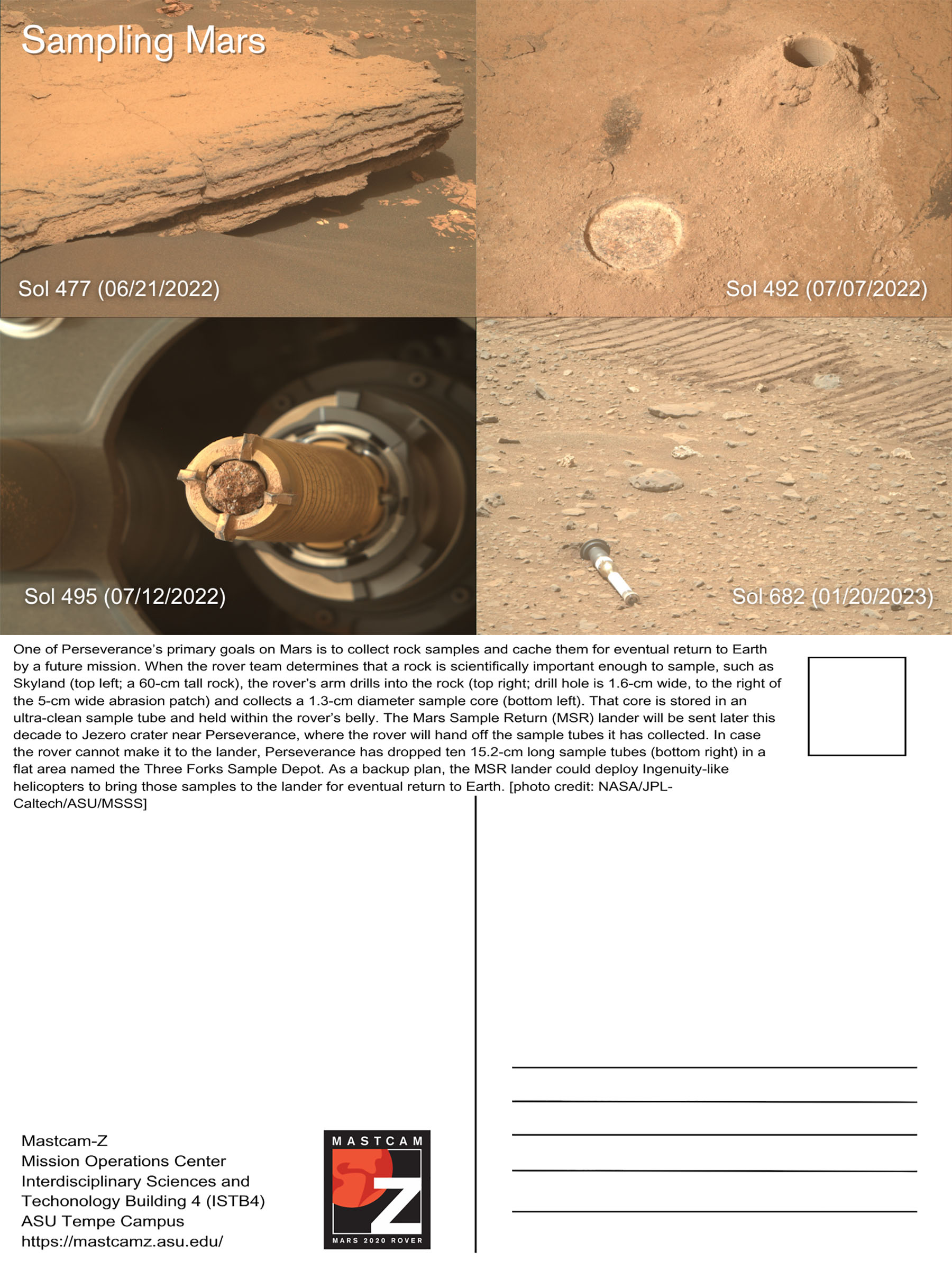Postcards from Mars! - Mastcam-Z